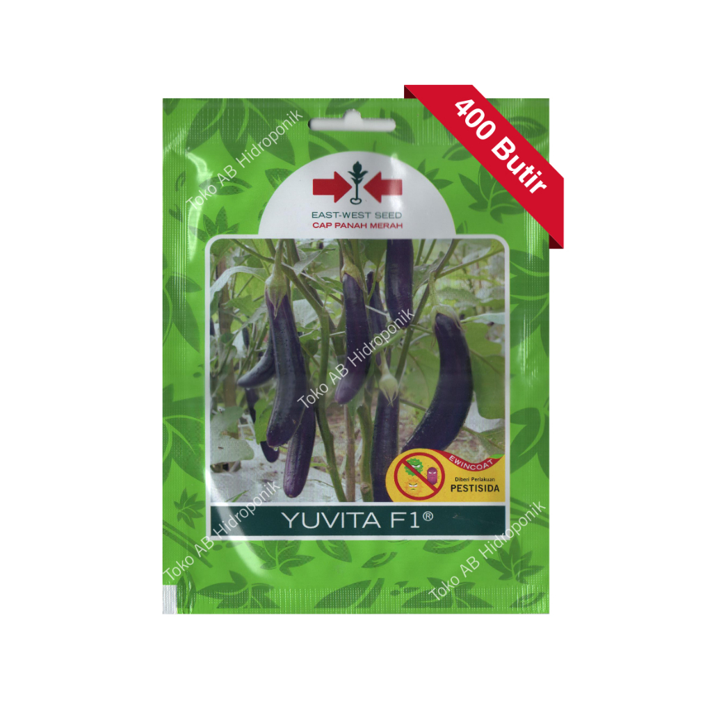 Jual Benih Terong Ungu Yuvita F1 Cap Panah Merah Isi 400 Butir | Shopee Indonesia
