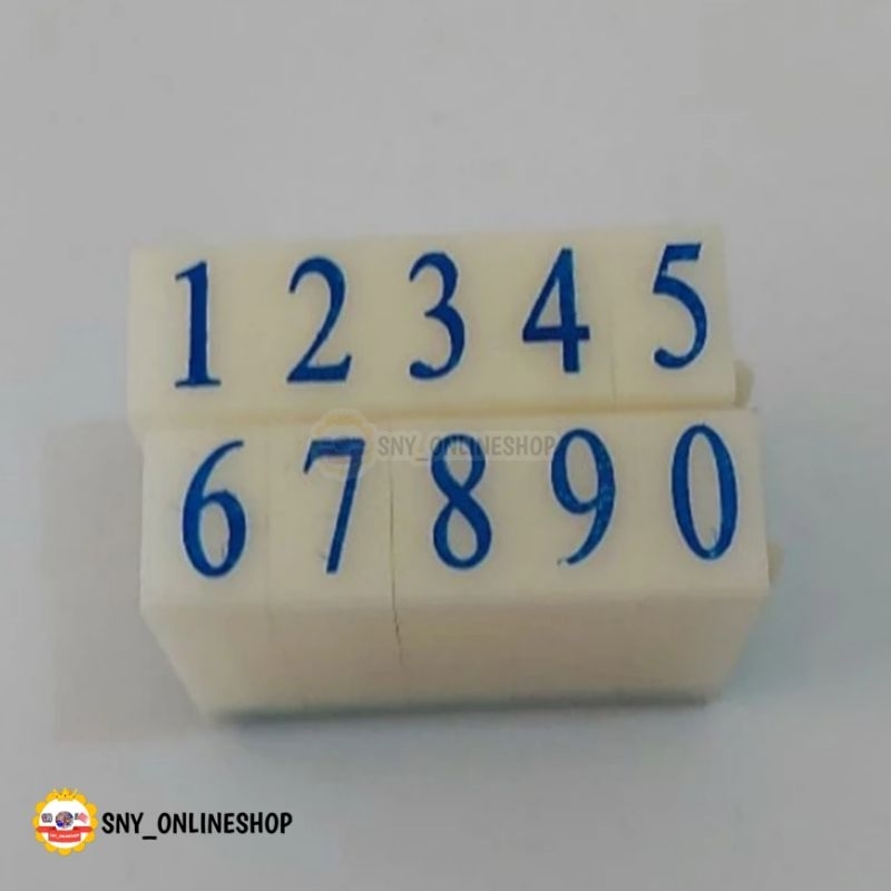 Jual Stempel Angka Rakitan Stempel S3 Angka 10mm Rakit Bognkar Pasang ...
