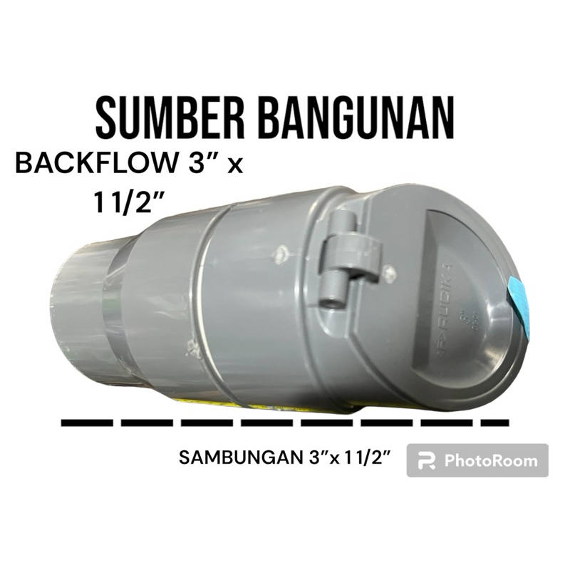 Jual BACKFLOW 3” x 1 1/2” / BACKFLOW PVC 3 x 1 1/2” RUCIKA PVC | Shopee ...