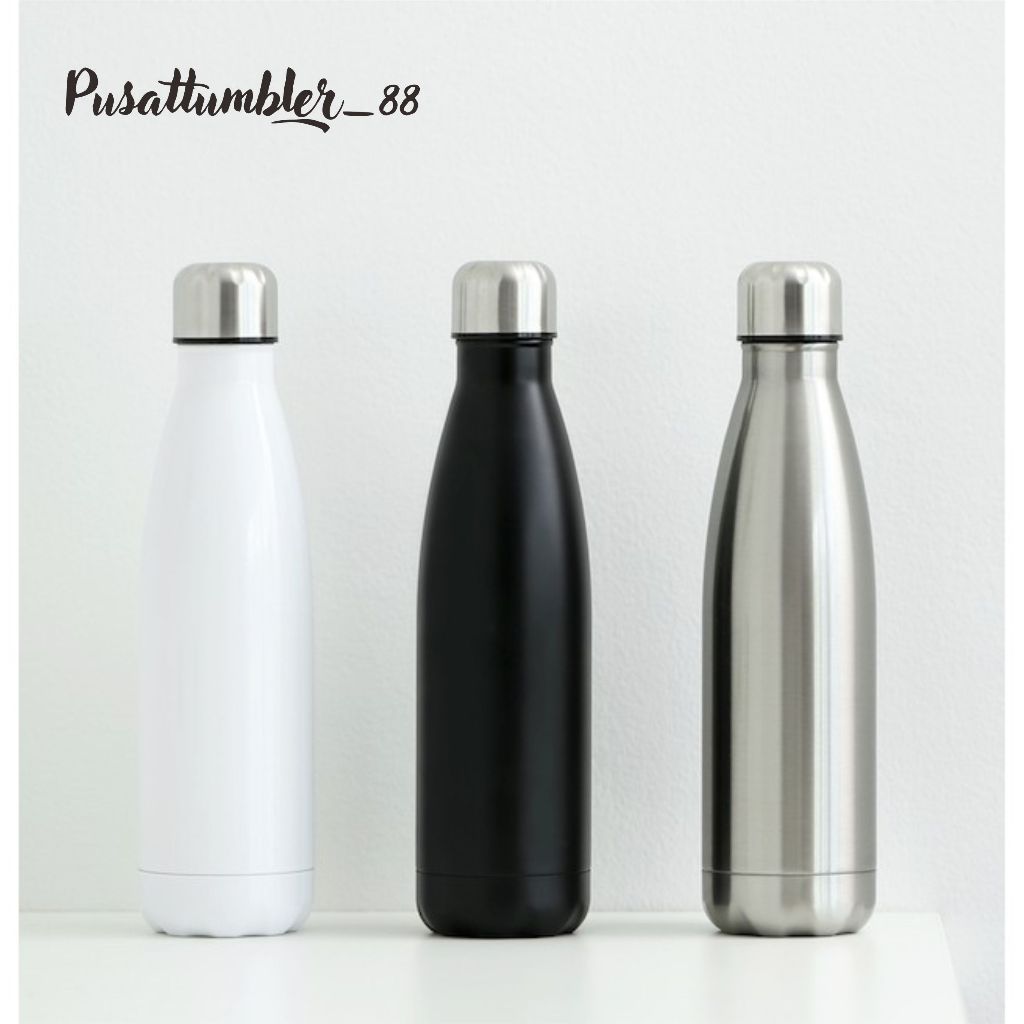 Jual Tumbler Bowling 500ml Polos stainless Tahan Panas Dingin ...