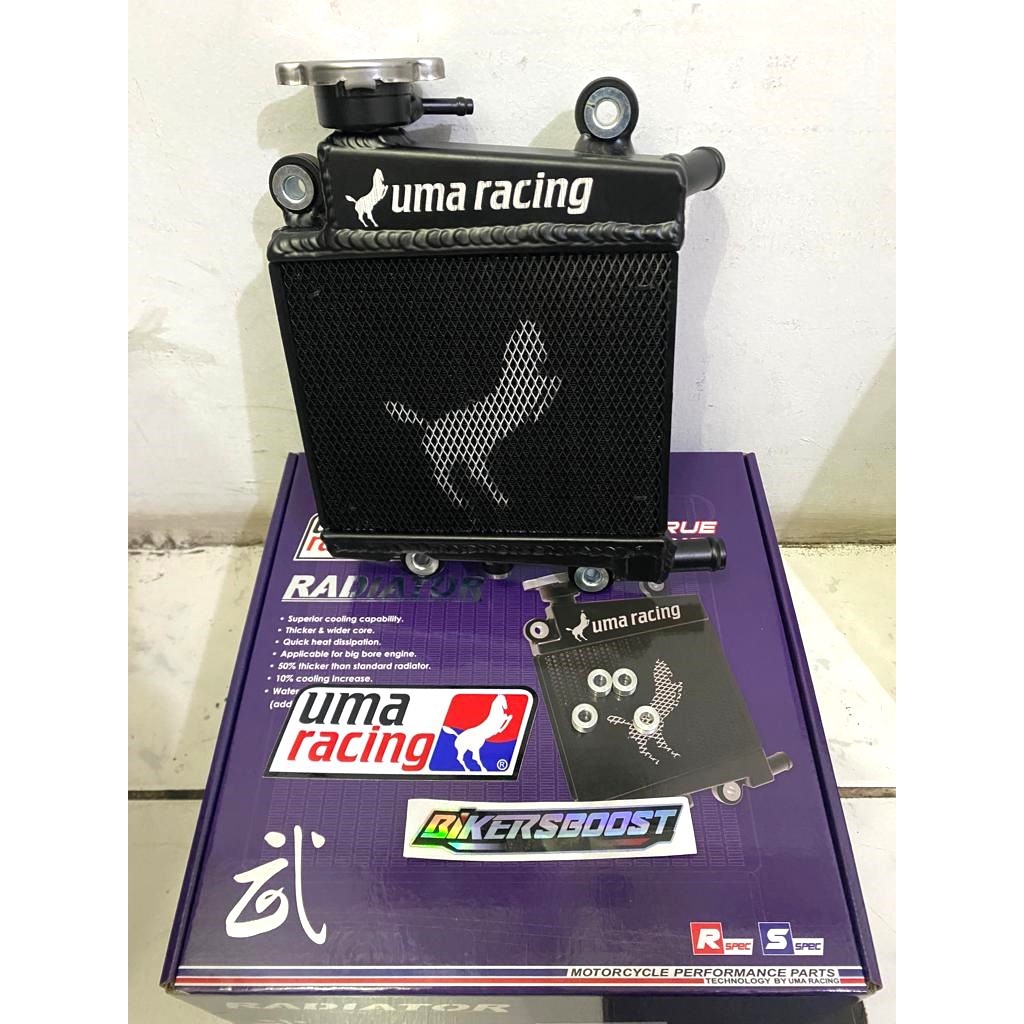 Jual RADIATOR ALMU UMA RACING NMAX NEW AEROX NEW V2 | Shopee Indonesia