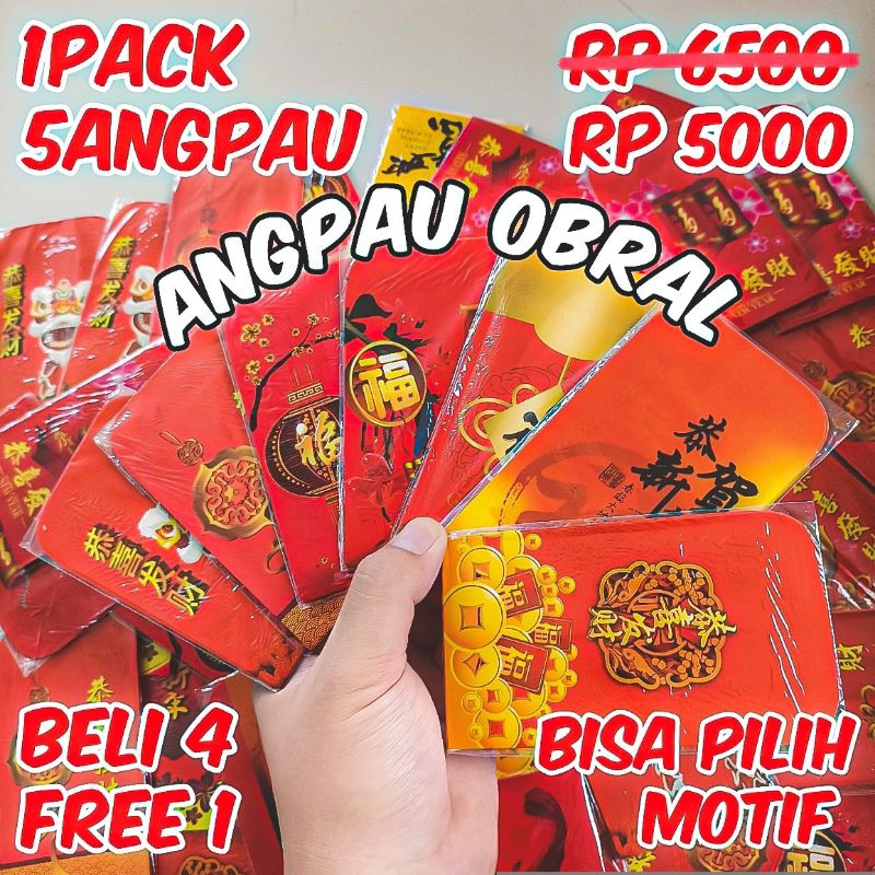 Jual Angpao/angpau/kertas angpao/kertas angpau/angpau imlek/angpao ...