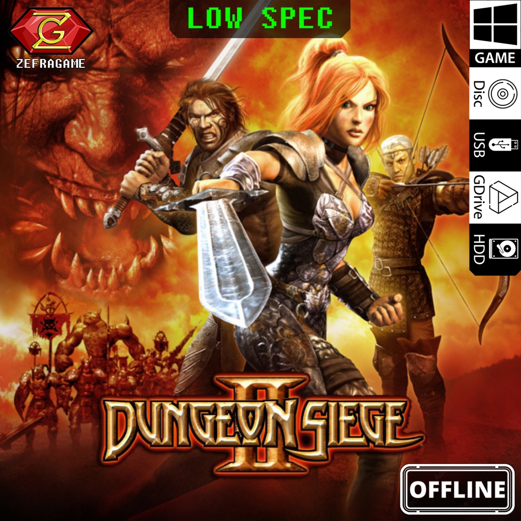 Jual DUNGEON SIEGE II/DUNGEON SIEGE 2 Deluxe Edition PC Full Version ...