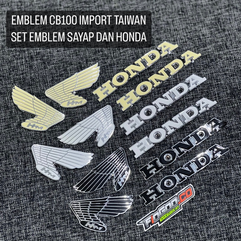 Jual EMBLEM TANGKI CB100 TAIWAN EMBLEM TANGKI CB LOGO TANGKI CB100 ...
