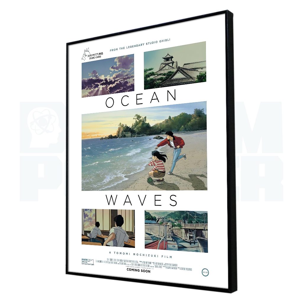 Jual Poster Ghibli Frameblock Ukuran A3 30x40 cm | Poster Ocean Waves | Shopee Indonesia