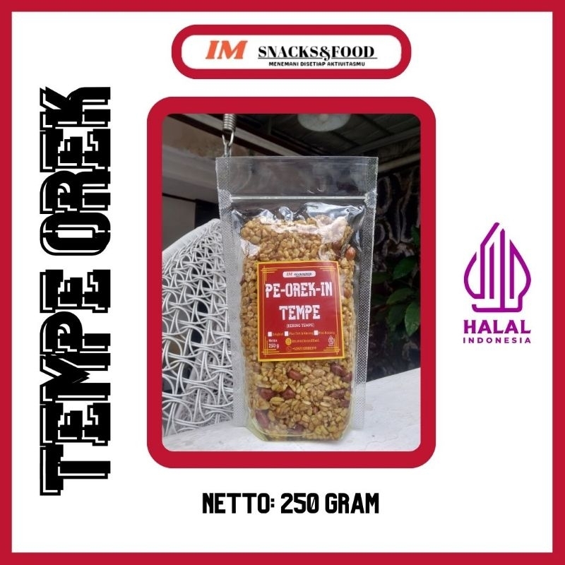 Jual Orek Tempe Tempe Kering Pedas Manis Tanpa Bahan Pengawet bisa COD ...