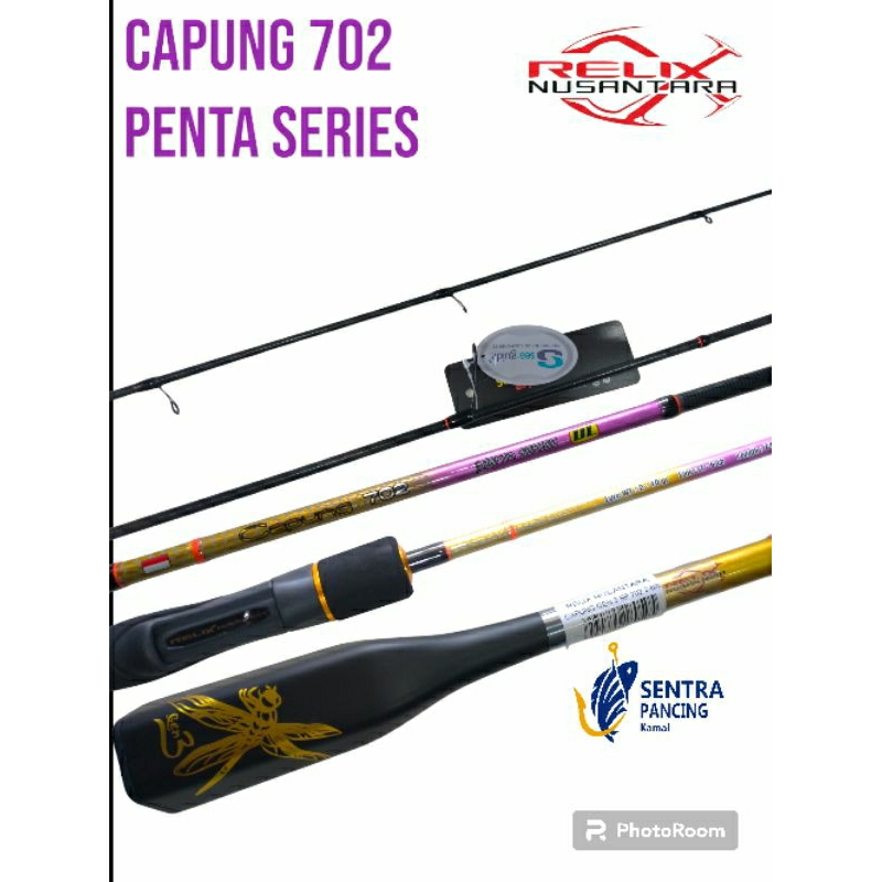 Jual Joran Relix Nusantara Capung 702 UL Gen 3 Penta Series | Free ...