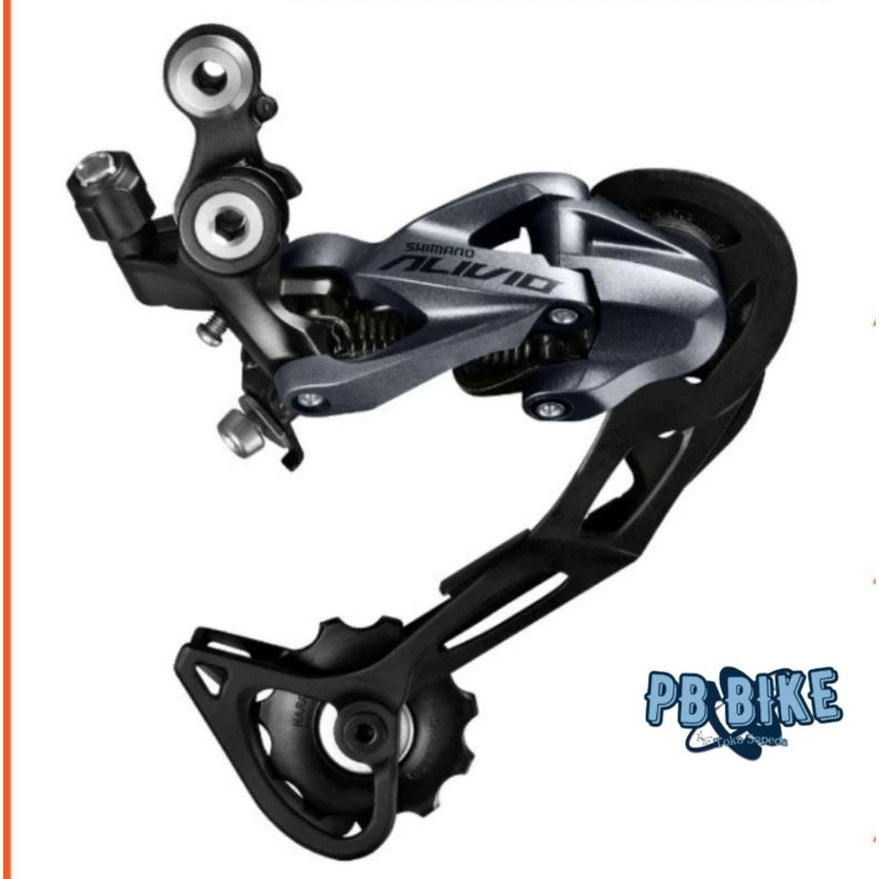 Jual RD SHIMANO ALIVIO 8 9 10 REAR DERAILLEUR M4000 SEPEDA LIPAT MTB ...