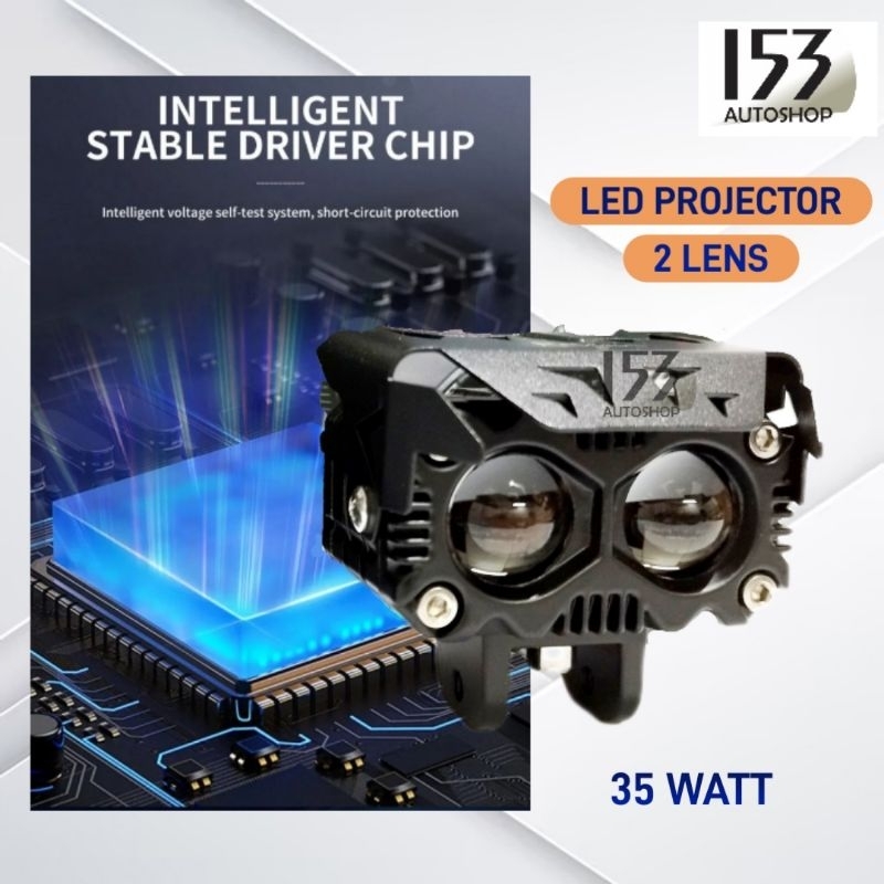 Jual LED Projie Laser Projector 2 Mata High Quality | Shopee Indonesia
