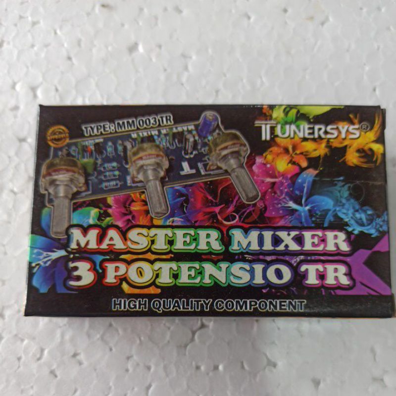 Jual Master Mixer 3 potensio Tunersys | Shopee Indonesia