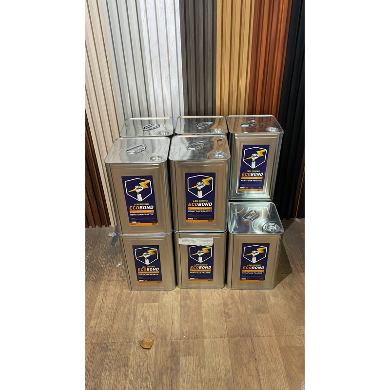 Jual Lem Kuning Ecobond khusus untuk Lantai, Lem khusus lantai Vinyl ...