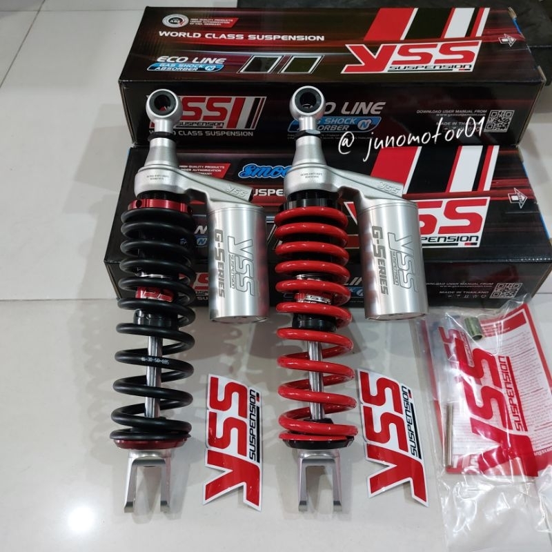 Jual Shock Breaker YSS G-Plus Black Series Original Size 300/330mm ...