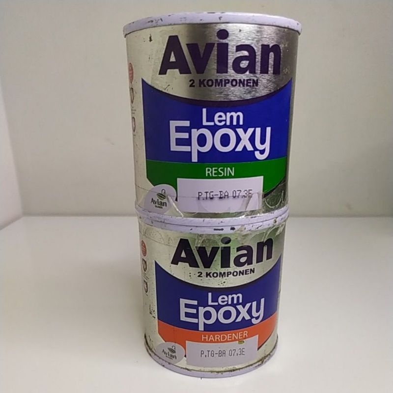 Jual lem epoxy avian resin hardener 340ml | Shopee Indonesia