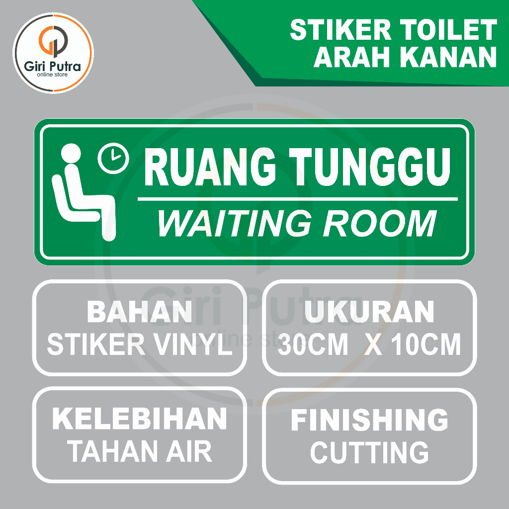 Jual AKRILIK & STIKER RUANG TUNGGU | Shopee Indonesia