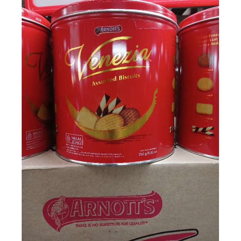 Jual Arnots Venezia Assorted Biscuit 250gram | Shopee Indonesia