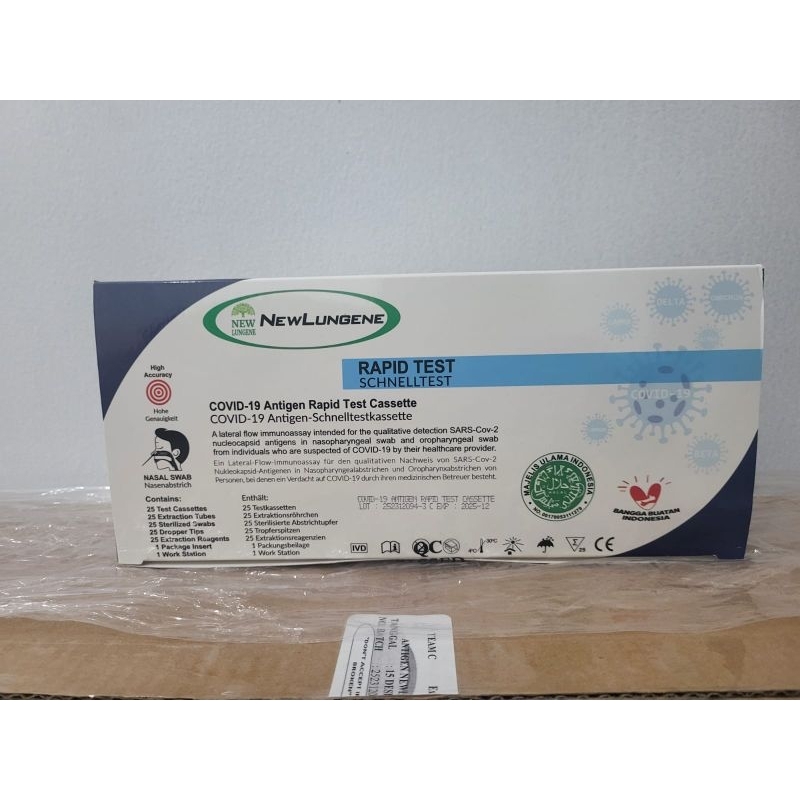 Jual Alat Test Covid New Lungene Nasal Swab Antigen Ecer Original ...