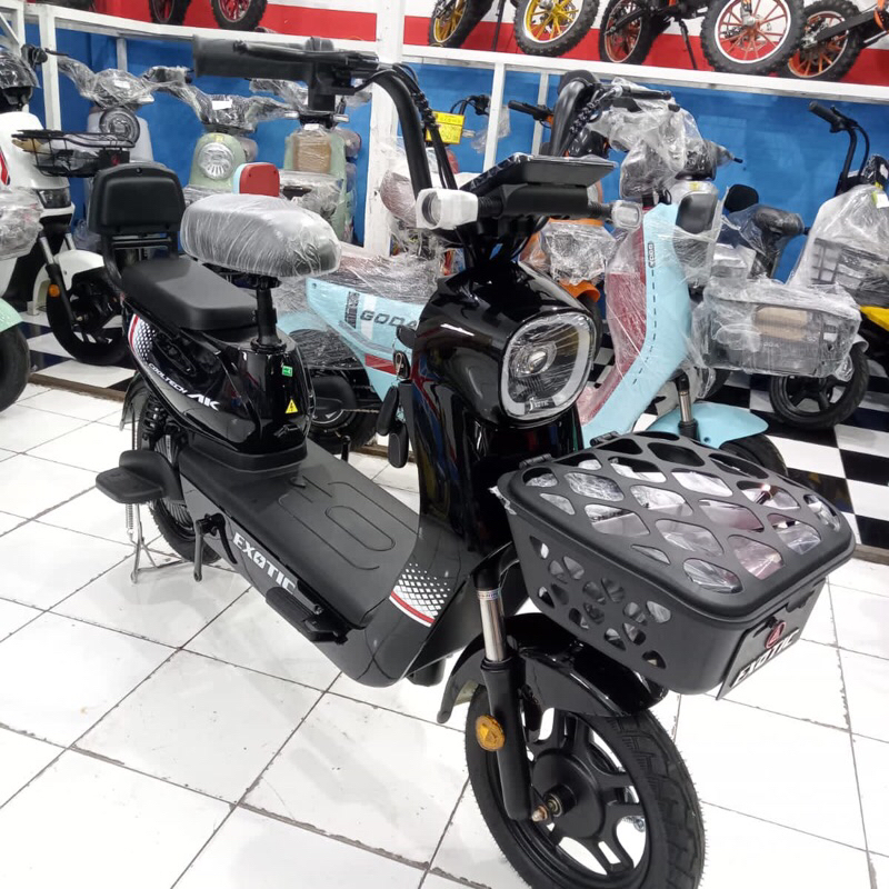 Jual SEPEDA LISTRIK EXOTIC COOLTECH//sepedalistrikmurah | Shopee Indonesia