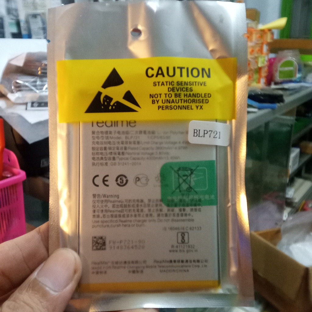 Jual Battery Baterai Batre Realme C2 BLP721 Original BY MJ3 | Shopee ...