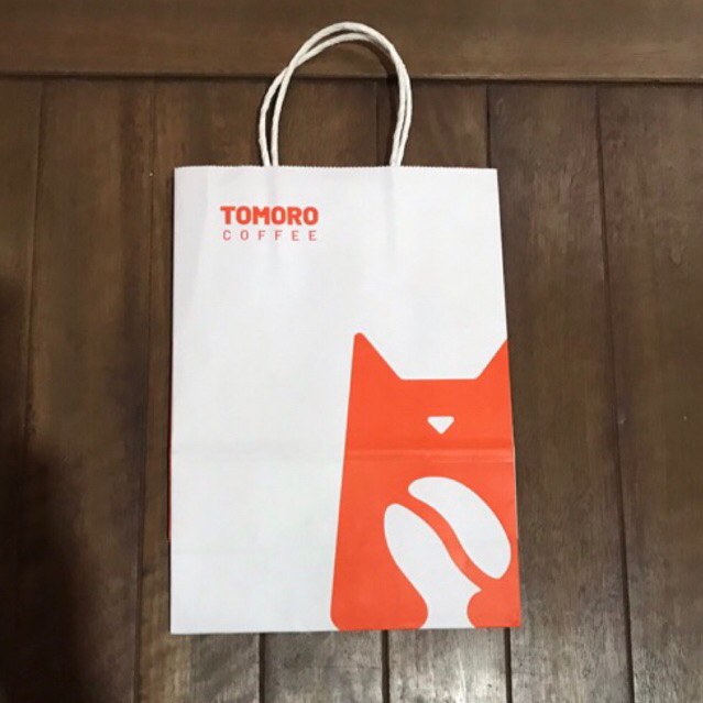 Jual Sale! Original Paper Bag Tomoro Coffee | Shopee Indonesia
