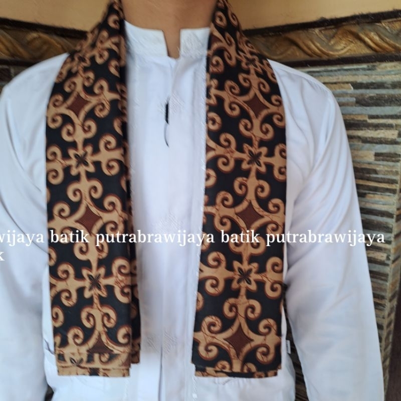 Jual Syal Scarf Batik Wanita Aksesoris Fashion Shawl Motif Tribal ...
