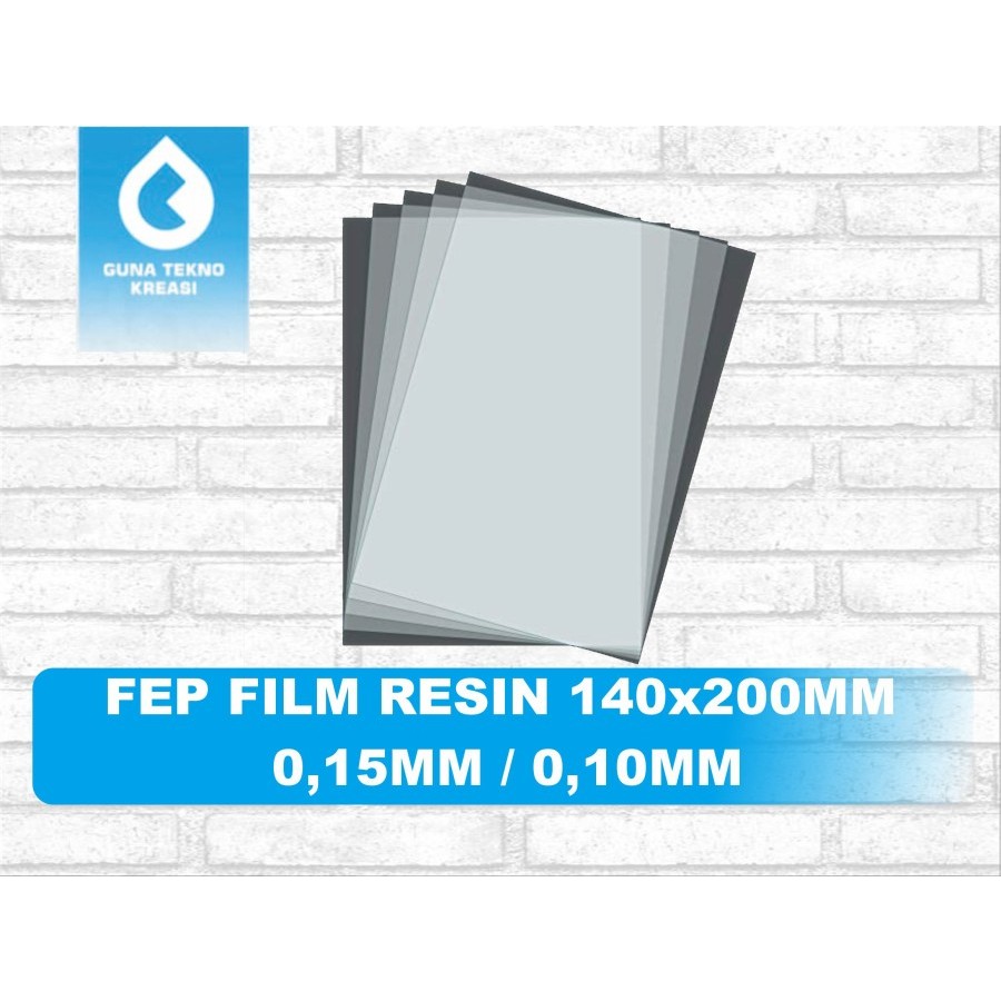 Jual FEP Film untuk Resin 3D Printer 14x20cm | Shopee Indonesia