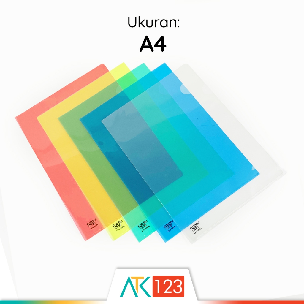 Jual Map L / Clear Sleeves A4 - Folder One | Shopee Indonesia