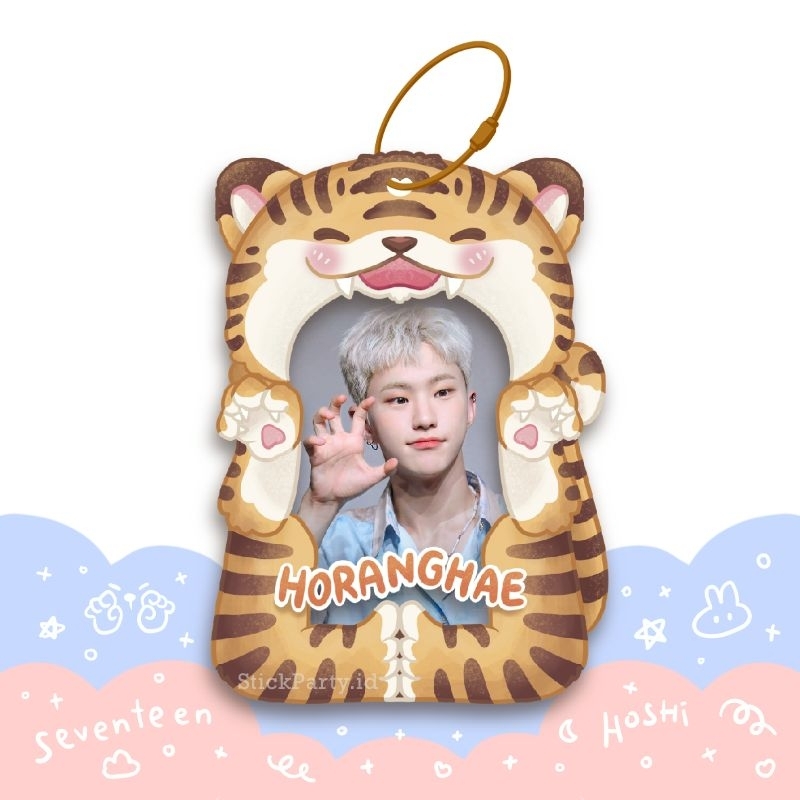 Jual Holder Photocard Horangi Hoshi Horanghae Hamster 2 sisi Photocard ...