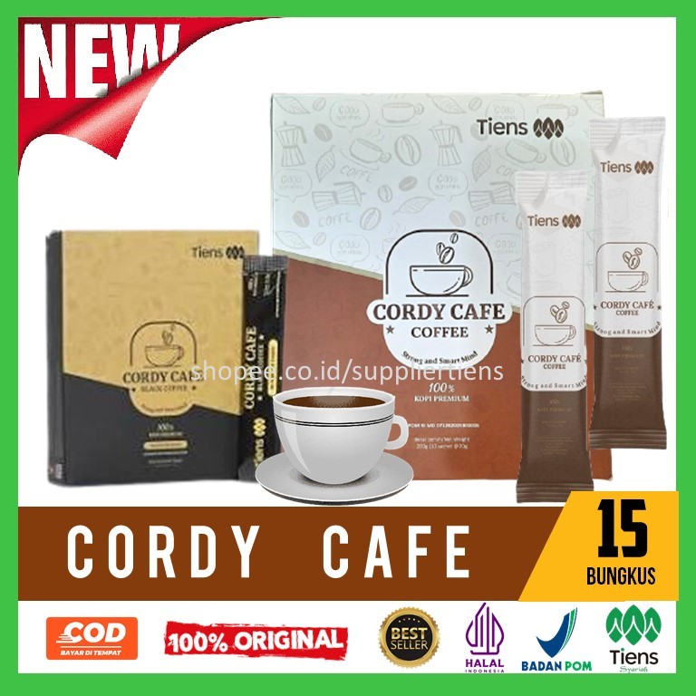 Jual CORDY CAFE Kopi Sehat Ku4t Nikmat 100% Original Product Tiens ...
