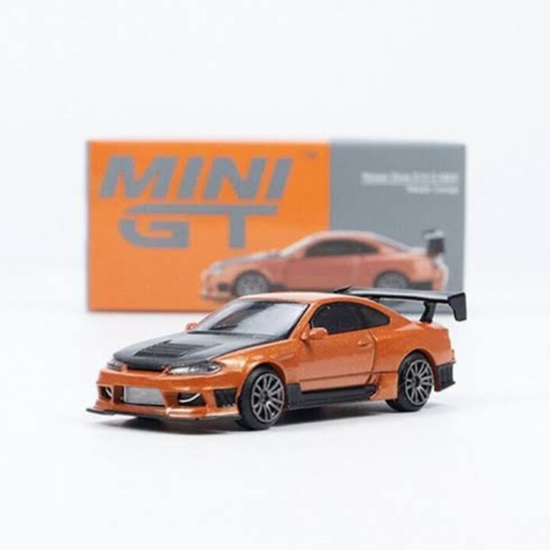 Jual MINI GT Nissan Silvia S15 D-MAX Metalic Orange | Shopee Indonesia
