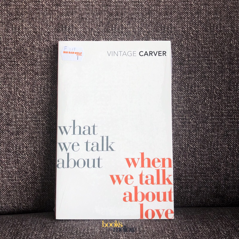 Jual What We Talk About When We Talk About Love - Carver ori ready new ...