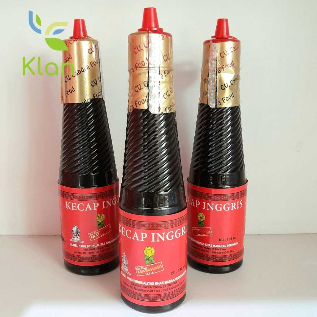 Jual KECAP INGGRIS 135 ML MERK MATAHARI HALAL | Shopee Indonesia