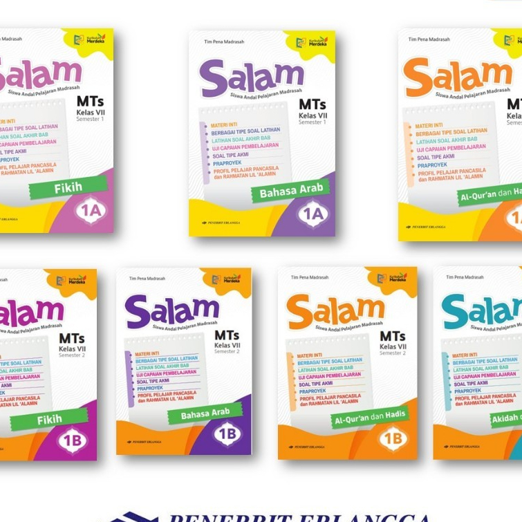 Jual BUKU SERI SALAM : KELAS 7 A KURIKULUM MERDEKA B.ARAB, Al QURAN ...