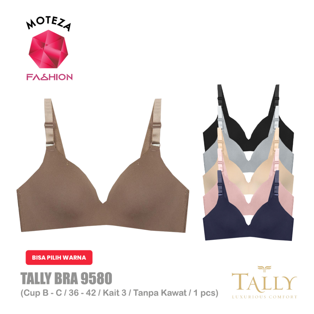 Jual Tally 9580 Bra BH Wanita - Busa Tipis Cup C | Jumbo Big Size ...