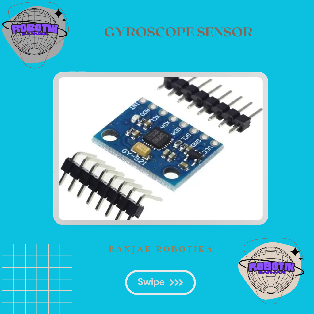 Jual GYROSCOPE ACCELEROMETER MODULE MPU-6050 MPU6050 | Shopee Indonesia