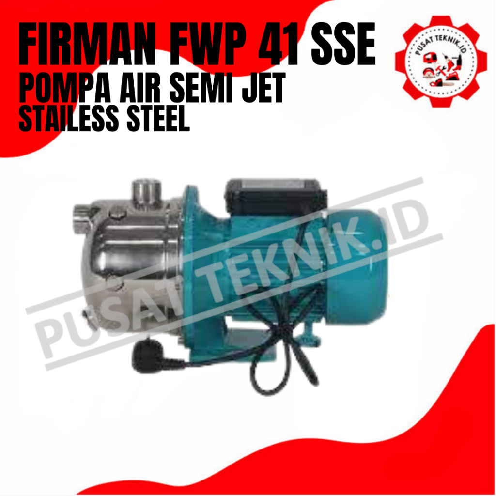 Jual POMPA AIR SEMI JET STAINLESS STEEL FIRMAN FWP 41 SSE | Shopee ...