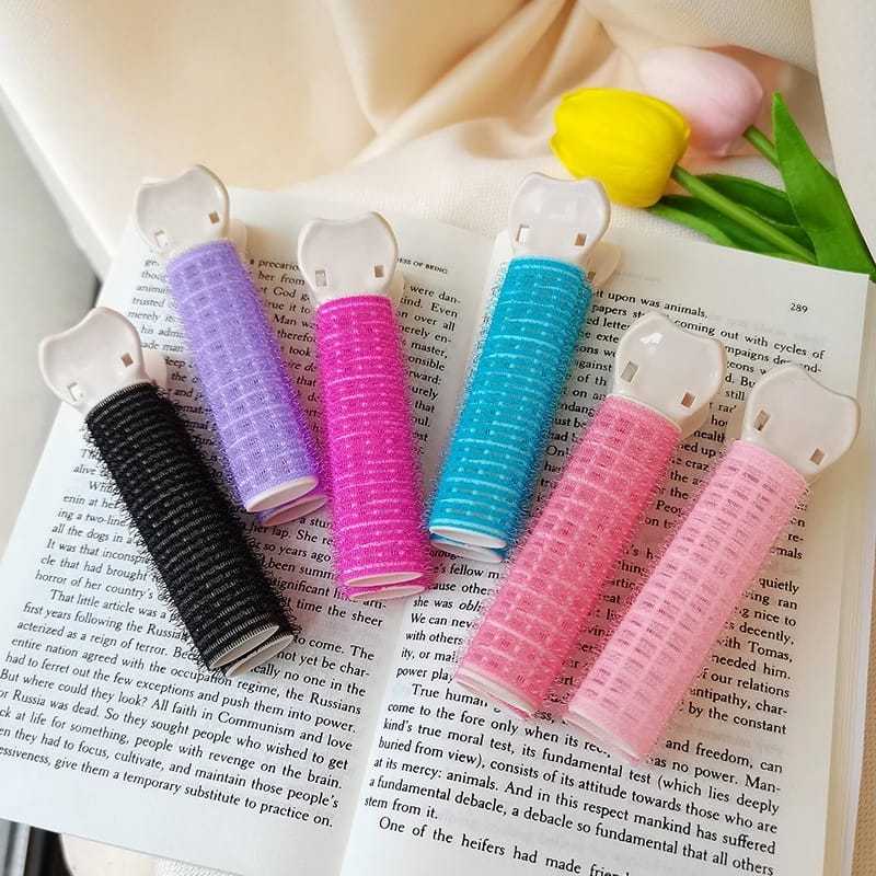 Jual Roll Rambut Jepit Poni Korea Heatless Hair Rollers Pin Alat Hair ...