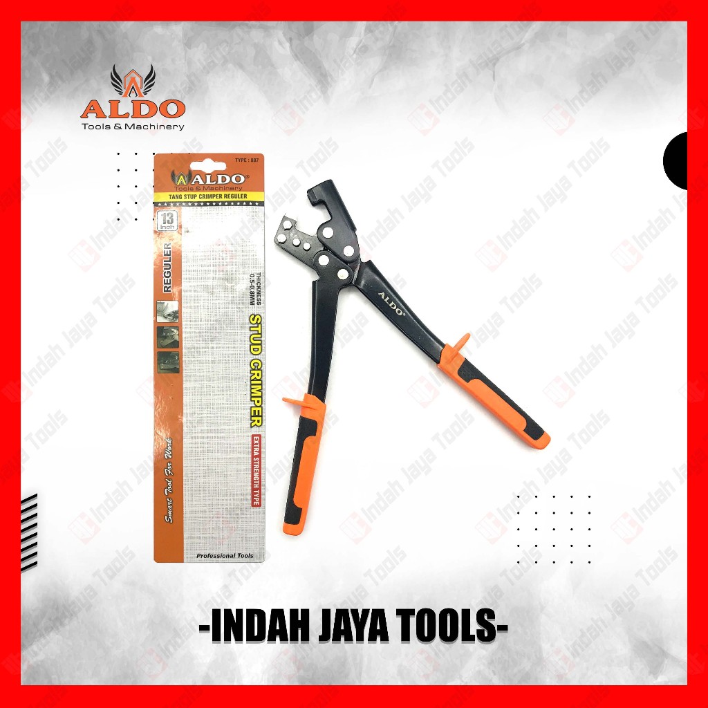 Jual ALDO Tang Partisi - Stud Crimper Crimping Tang Stud Rangka Baja ...