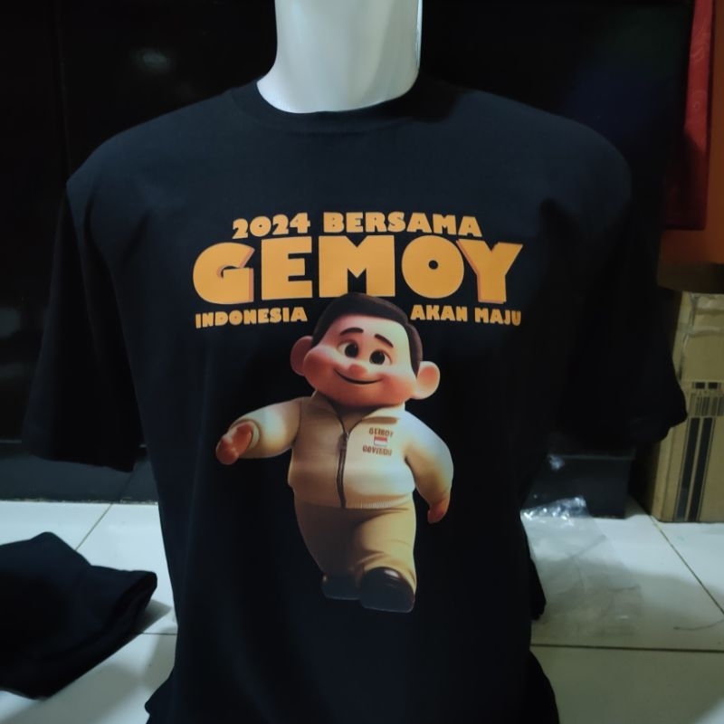 Jual Kaos 2024 Bersama Gemoy / Kaos Gemoy 02 / Kaos Bersama Gemoy ...