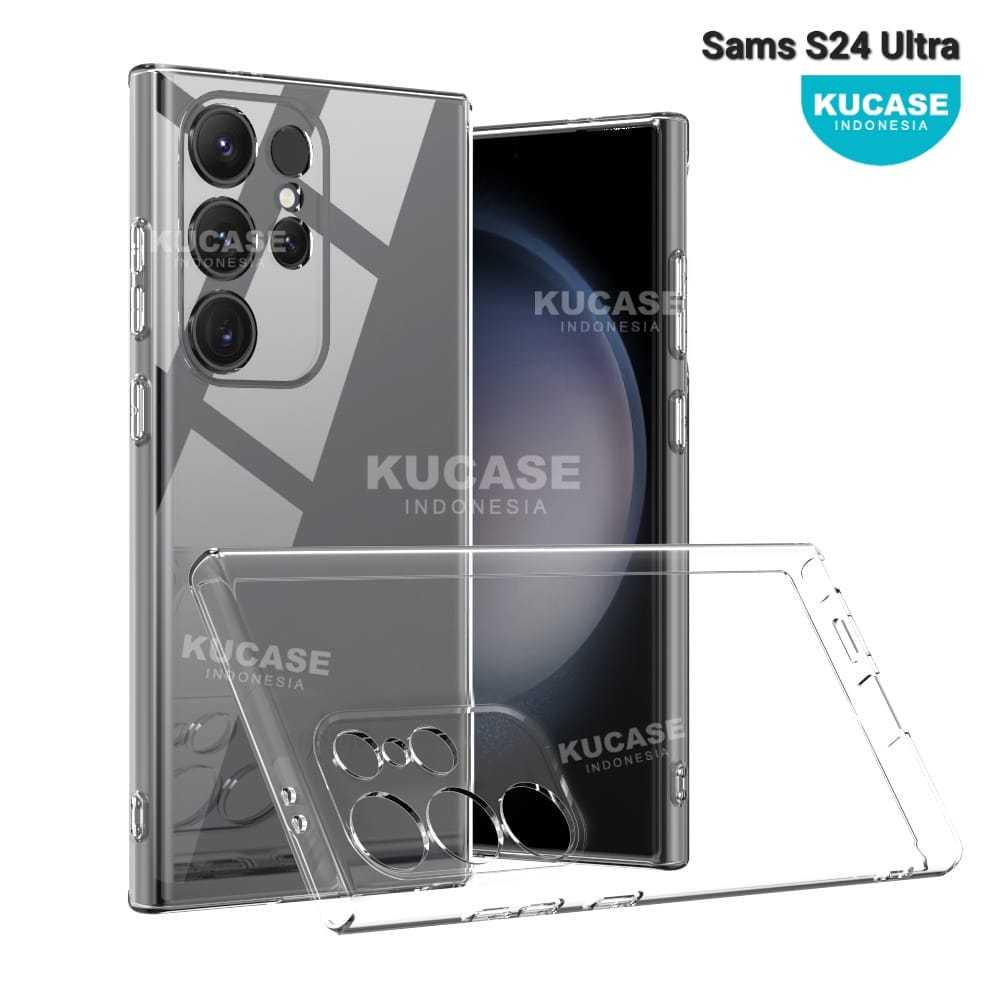 Jual Samsung S24 Ultra Clear Case 2.0mm Softcase Bening Transparan Case Samsung S24 Ultra ...