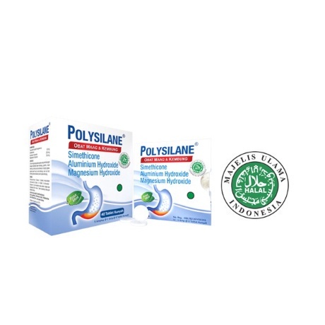 Jual POLYSILANE TABLET KUNYAH (1 STRIP ISI 8 TABLET KUNYAH) | Shopee ...