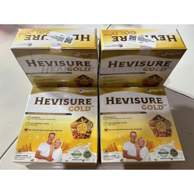 Jual Hevisure Gold PLUS MILK SUSU Obat Diabetes & Kencing Manis Insulin ...