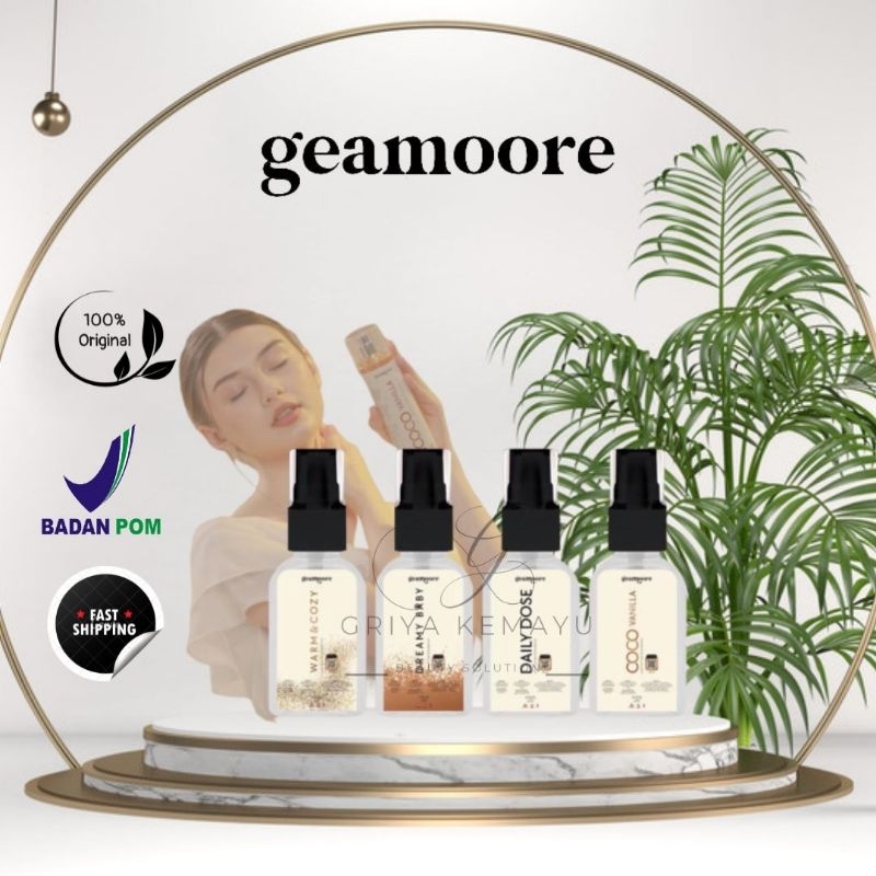 Jual Geamoore Hair And Body Mist Travel Size 120ml Parfum Badan | Shopee Indonesia