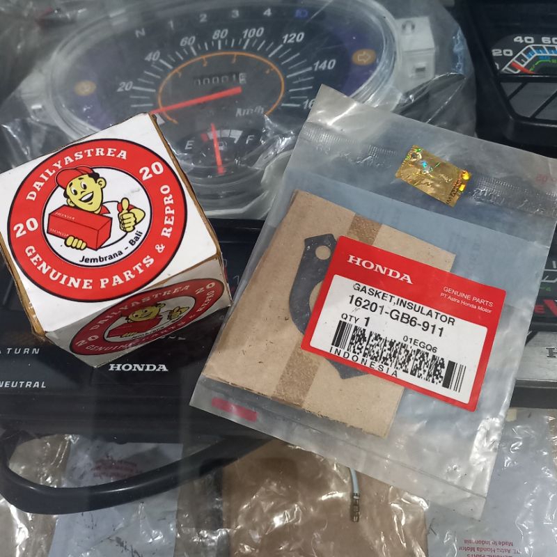 Jual GASKET INSULATOR PAK MANIPOL HONDA ASTREA PRIMA GRAND SUPRA FIT V ...