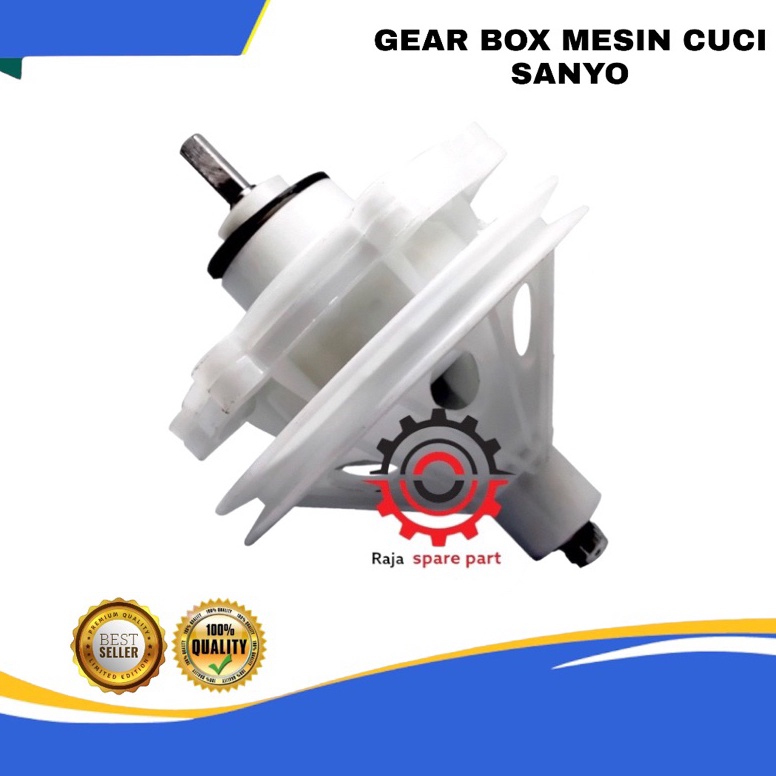 Jual Dijual Murah GEAR BOX GEARBOX MESIN CUCI SANYO 2 TABUNG AS KOTAK ...