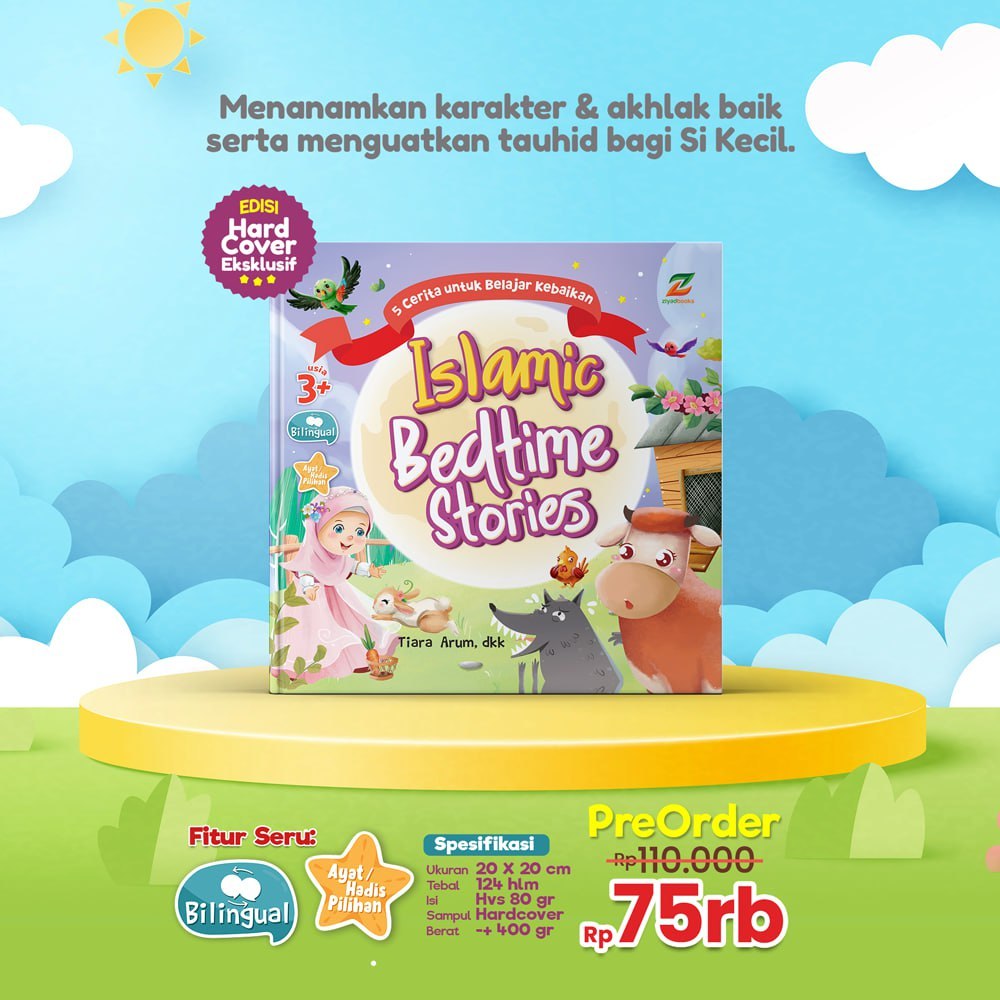 Jual Buku Islamic Bedtime Stories Pengantar Tidur | Shopee Indonesia