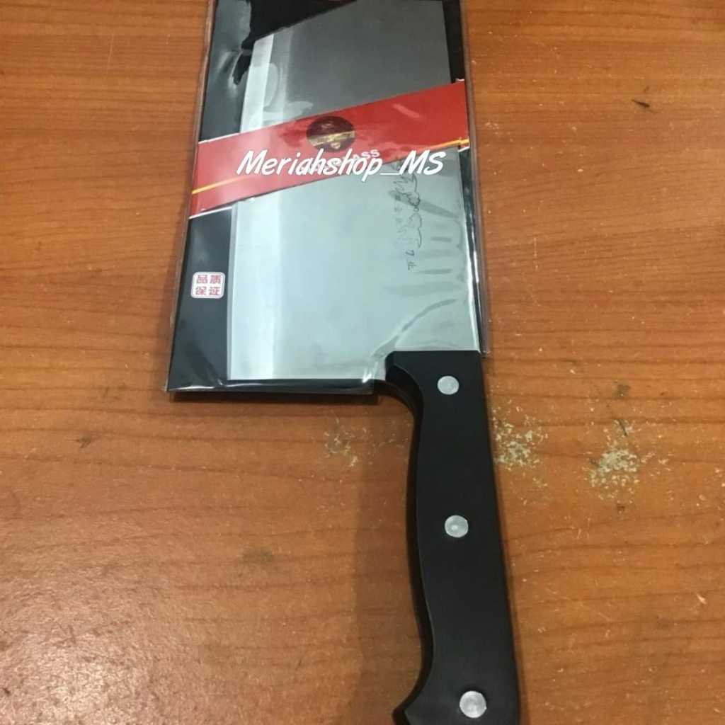 Jual Pisau SUPER Parang Golok Daging Tulang 7,5 inch TEBAL 2.5mm Kokoh ...