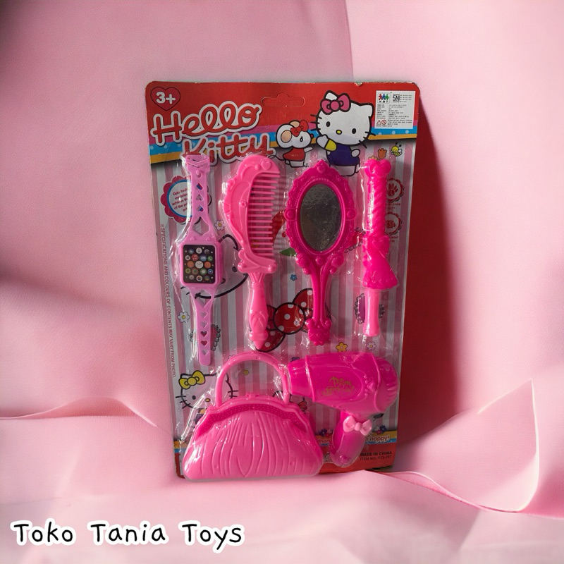 Jual Mainan Menata Rambut Hair Dryer Sisir Jepit Catokan Rambut Makeup ...