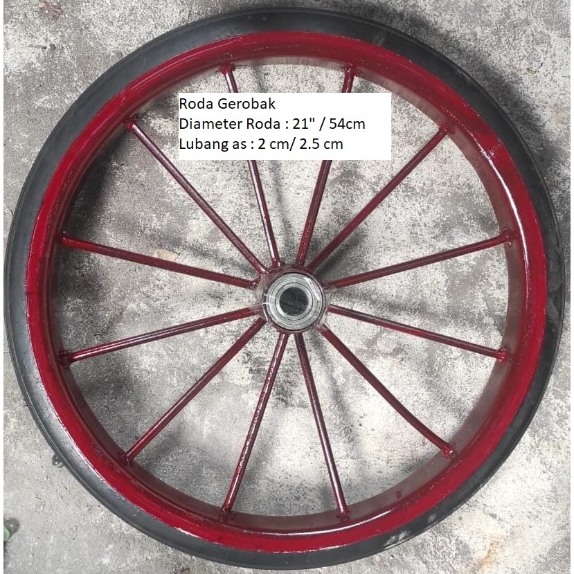Jual Roda 21 inchi / Ban mati 21 inchi Roda Gerobak Sampah Gerobak air/Ban Gerobak / Ban Mati ...