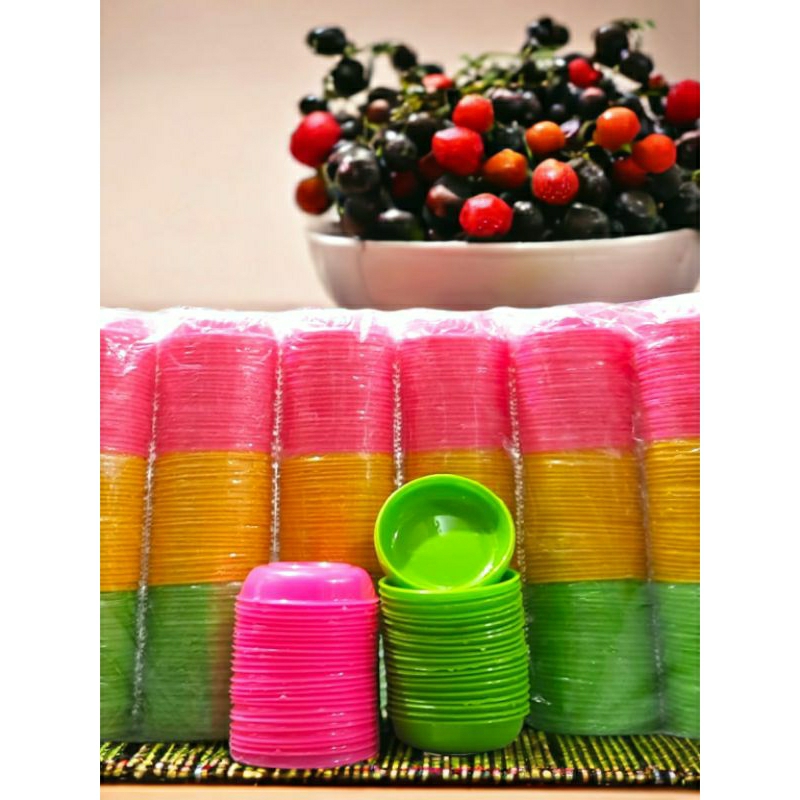 Jual Piring Cabe Bulat / Tempat sambal bulat plastik | Shopee Indonesia