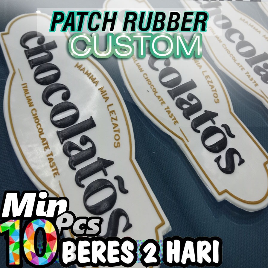 Jual Pabrik label Patch Jersey custom 3d desain sendiri cepat murah ...